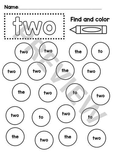 Kindergarten CKLA Skills-Tricky Words Find and Color (Companion Product)