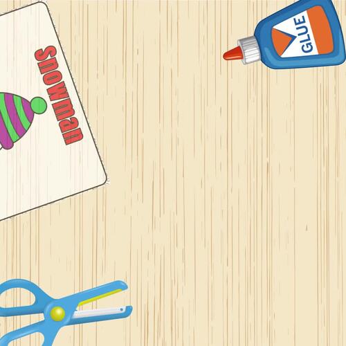 Snowman Craft Template–Build a Snowman-Winter Bulletin Board Craft-Cut ...