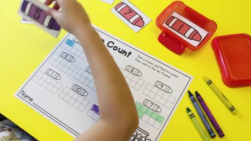 Back to School Box Centers by The Kindergarten Connection | TpT