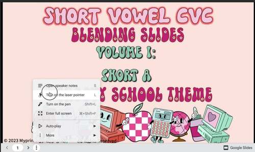 PHONICS ~ Successive Blending~Short A ~ Groovy School Theme ~Science of ...
