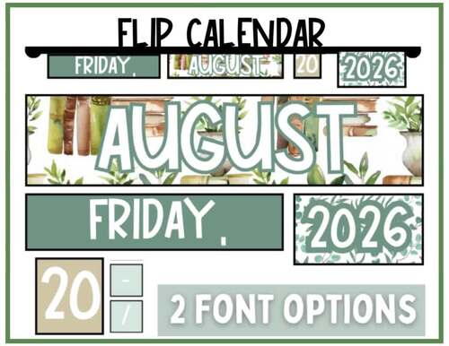 Plant Theme Classroom Decor Bundle | Editable Bulletin Boards, Labels ...