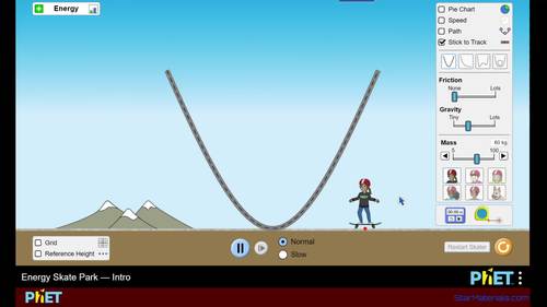 Potential and Kinetic Energy STAR* Virtual Lab Google Docs™ DINB