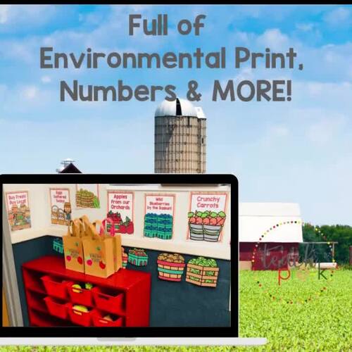 Farmers Market Dramatic Play Center Printables, Labels, Signs for ...