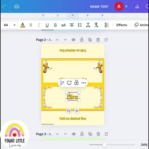 4 Editable Desk Back To School Name Tags Tent Template | Meet The Teacher