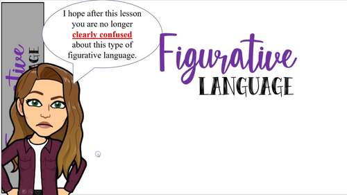 Oxymoron: Figurative Language PowerPoint Lesson/Review by CWCreations