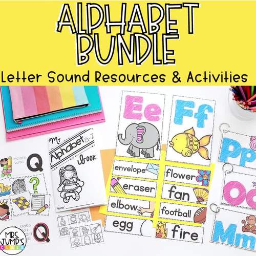 Alphabet Bundle: Word Wall, Sorts, and More! by Deanna Jump | TpT