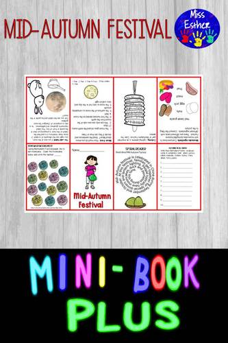 Mid-Autumn (Chinese Harvest) Festival 7 Resource Pack by Miss Esther