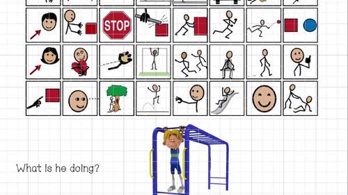Core Word Phrases On the Playground Digital Activity for AAC by Susan ...