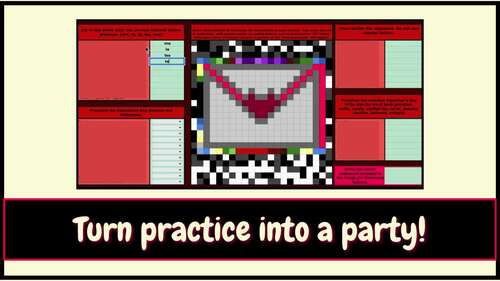 Spanish Valentine's Day Mystery Picture Digital Resource | Self Grading ...