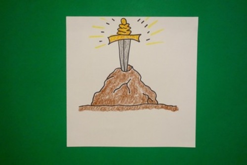 Let's Draw the Sword in the Stone! by Patty Fernandez Artist | TPT