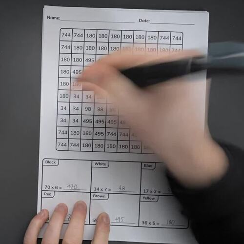 Emoji Mystery Pictures | 3rd Grade Telling Time to the Nearest Minute ...