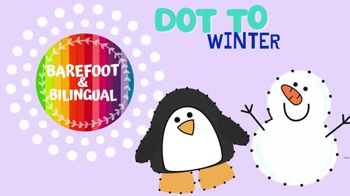Dot to Dot Clipart - Winter Clipart Set | TPT