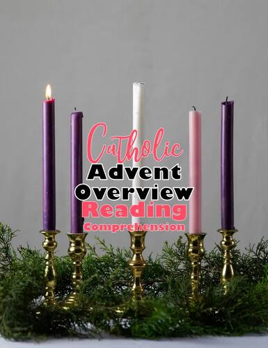 Advent Overview Reading Comprehension Passage & Questions: Christmas ...