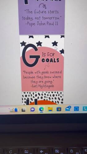 SEL Retro Rainbow Alphabet Posters I Upper Elementary I ABC Classroom Decor