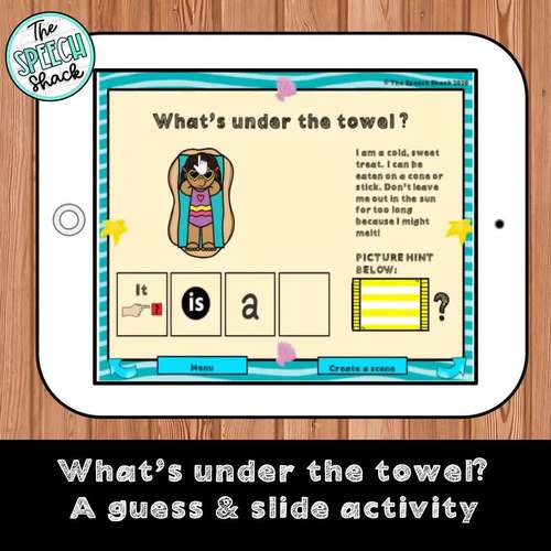 Summer Inferencing BOOM Cards™- Beach edition by The Speech Shack