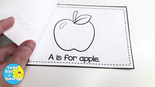 Alphabet Books DISTANCE LEARNING by Little Ray of Sunshine | TpT