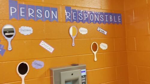 Meet the Person Responsible Bulletin Board Set by Evelina's | TPT