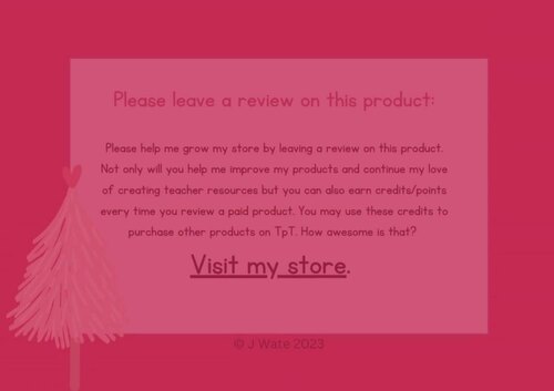 Pink Trees Christmas Banner: Merry Holidays Printable Decor for ...