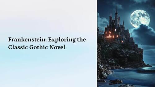 FRANKENSTEIN by Mary Shelley *Narrated ELA Gothic Literature Video ...