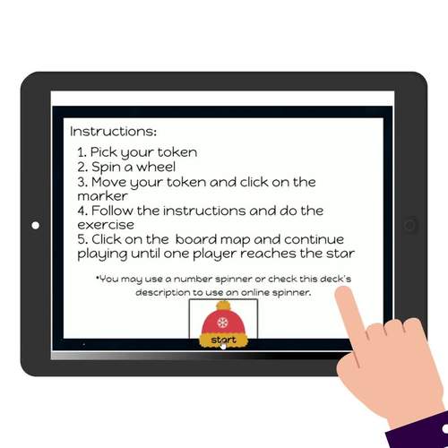 Winter Activities Board Games BOOM CARDS Distance Learning | TPT