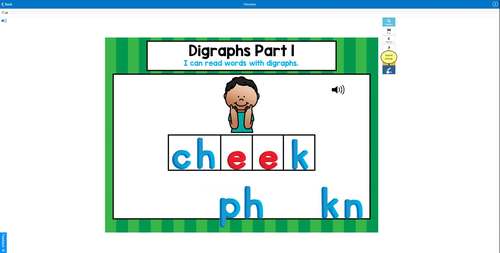 Digraphs CH KN PH QU Phonics Boom Cards™ Digital Task Cards by First ...
