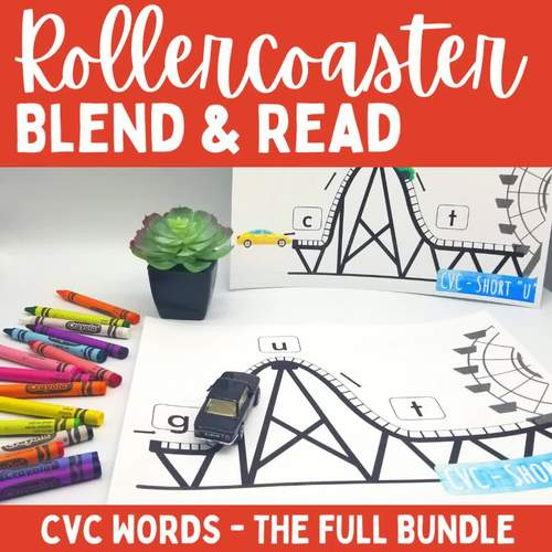 CVC Blend & Read Activities SoR Reading Centers BUNDLE| Digraph ...