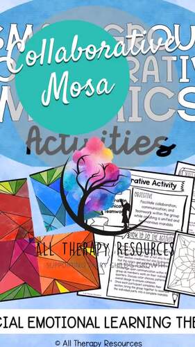 7 COLLABORATIVE SMALL GROUP COUNSELING ACTIVITIES - SEL LESSONS | TPT