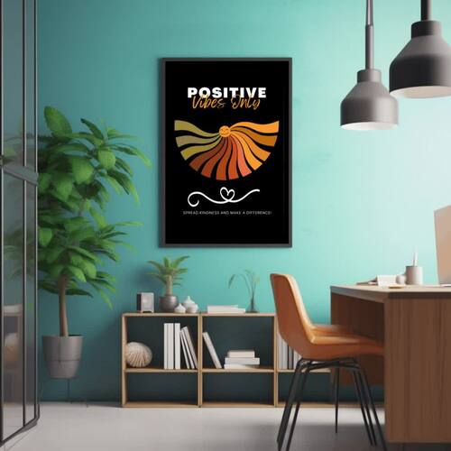 Motivational Classroom Posters For Decor: Positive Vibes Only | TPT