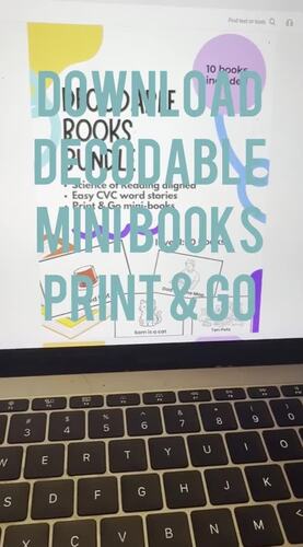 Level 1 Decodable Readers | CVC Words | Science of Reading Aligned Mini ...