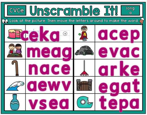 Digital Long Vowel Word Activities - Preloaded Google Slides™ and Seesaw™