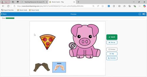 Core Word of The Week: MORE Printable & Digital Activities | TPT