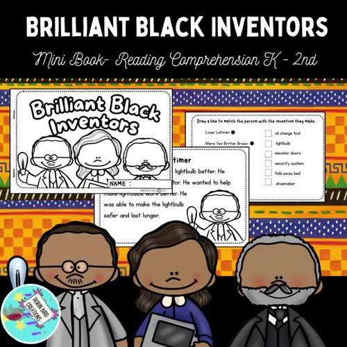 Brilliant Black Inventors Mini Book | Black History Month Activities K ...