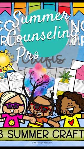 COUNSELING END OF YEAR SUMMER WRITING CRAFTS - Counseling Writing Crafts