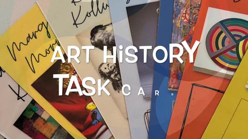 24 Art History Task Cards Bell Ringers Middle School Art High School Art