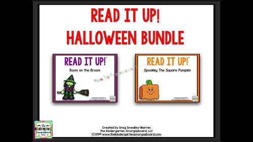 Read It Up! Halloween Bundle by Kindergarten Smorgasboard | TPT