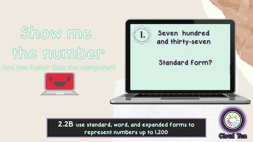 Representing numbers to 1,200 by Cloud Ten | TPT