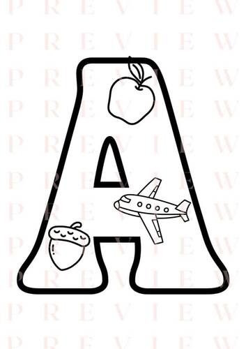 Doodle ABC 123 Print | A-Z 0-9 Decor | Printable Bulletin Bootcam ...