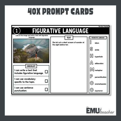 Figurative Language Picture & Text Prompts Improve Descriptive Creative ...