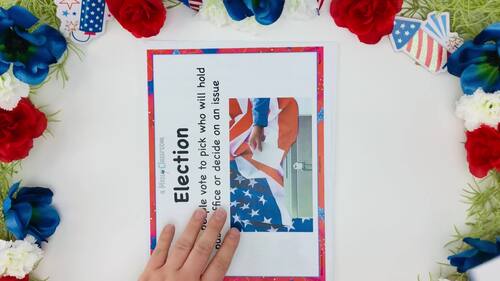 US Elections Diversified 2nd Grade Nonfiction Reading Vocabulary Lesson ...