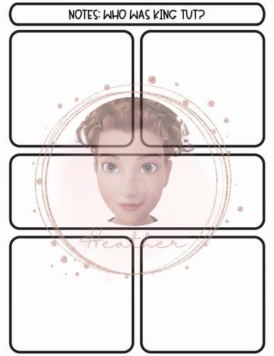 Who Was King Tut? | 13-Day NO PREP Unit Study | Lesson Plan, Quizzes ...