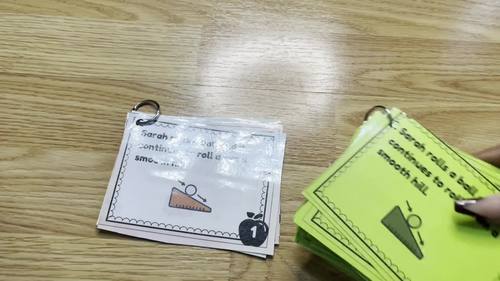 Laws of Motion Card Sort | Task Card Activity | Real World Scenarios ...