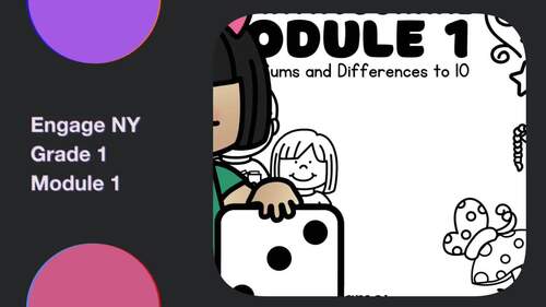 Engage NY | Grade 1 Module 1 Math Journal Application Problems | TPT