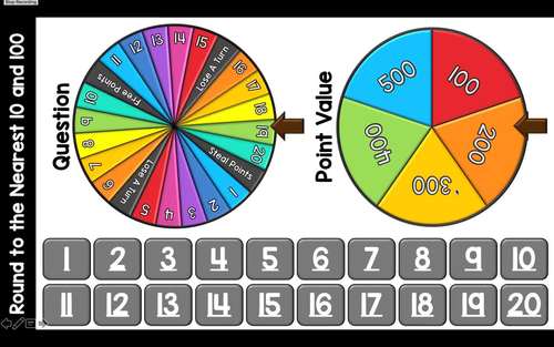 Rounding to the Nearest 10 and 100: 3rd Grade Place Value Math Game for ...