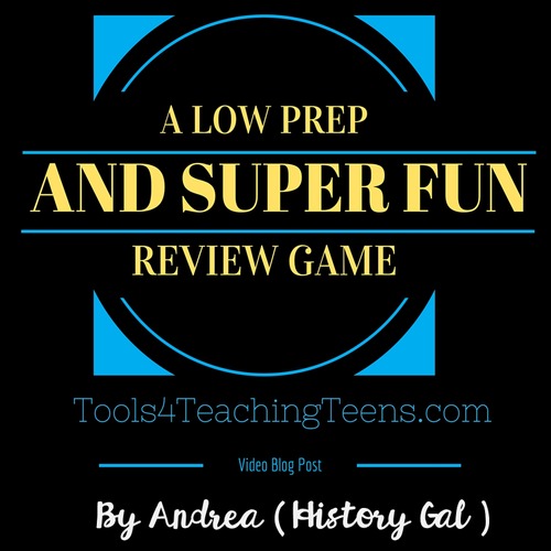 Create an Easy Review Game Students Will Love! by Tools 4 Teaching Teens