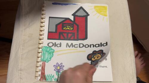 Old MacDonald Had A Farm - Interactive Book (Special Education)