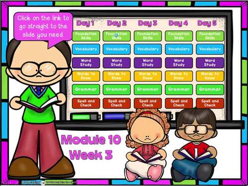 Into Reading, 3rd Grade, Module 10, PowerPoint and Google Slides ...