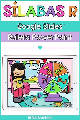 Sílabas con R | ra re ri ro ru | Google Classroom™ | Spanish Syllables ...