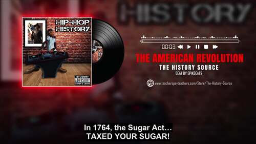 American Revolution Rap Song / Visualizer by The History Source | TPT
