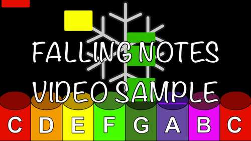 Little Snowflake - Boomwhacker Play Along Video and Sheet Music