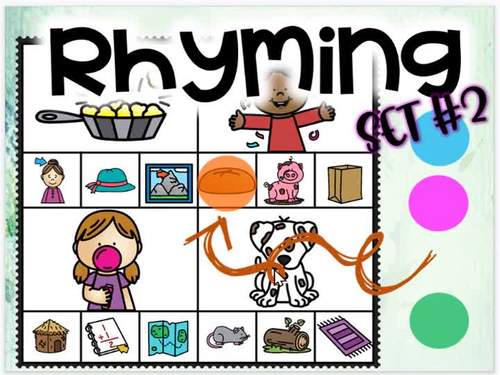 Rhyming SET#2- Google Classroom-Digital ONLINE Home > Distance Learning